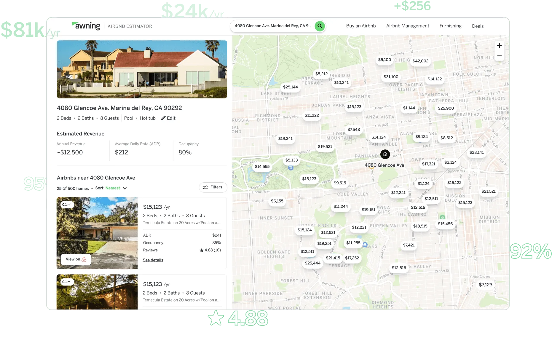 Airbnb Calculator - Estimate Short-Term Rental Revenue